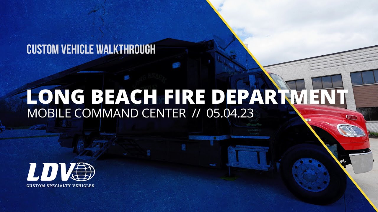 Long Beach Fire Department (CA) Mobile Command Center - YouTube