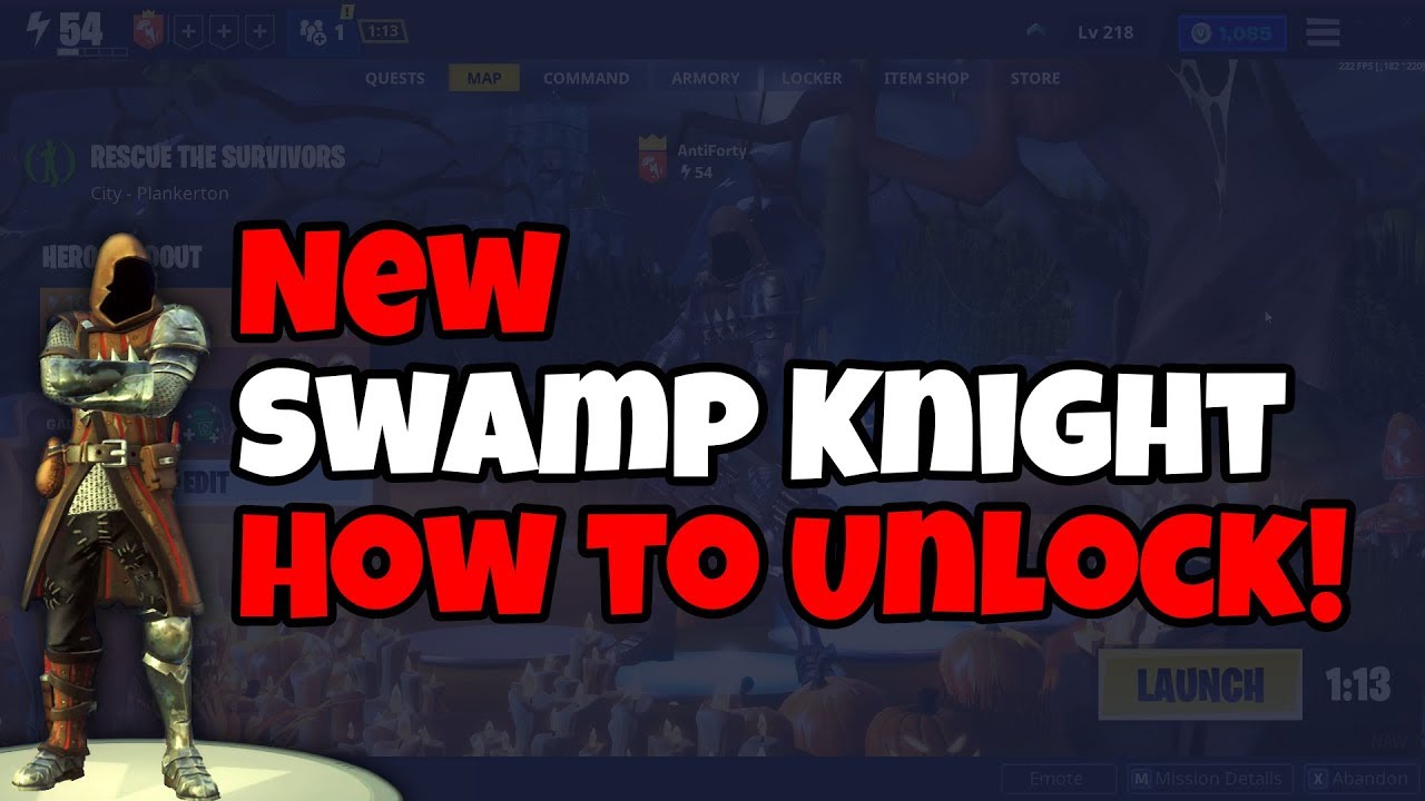 How to unlock The NEW Swamp Knight Soldier Skin (Working 2020 ...