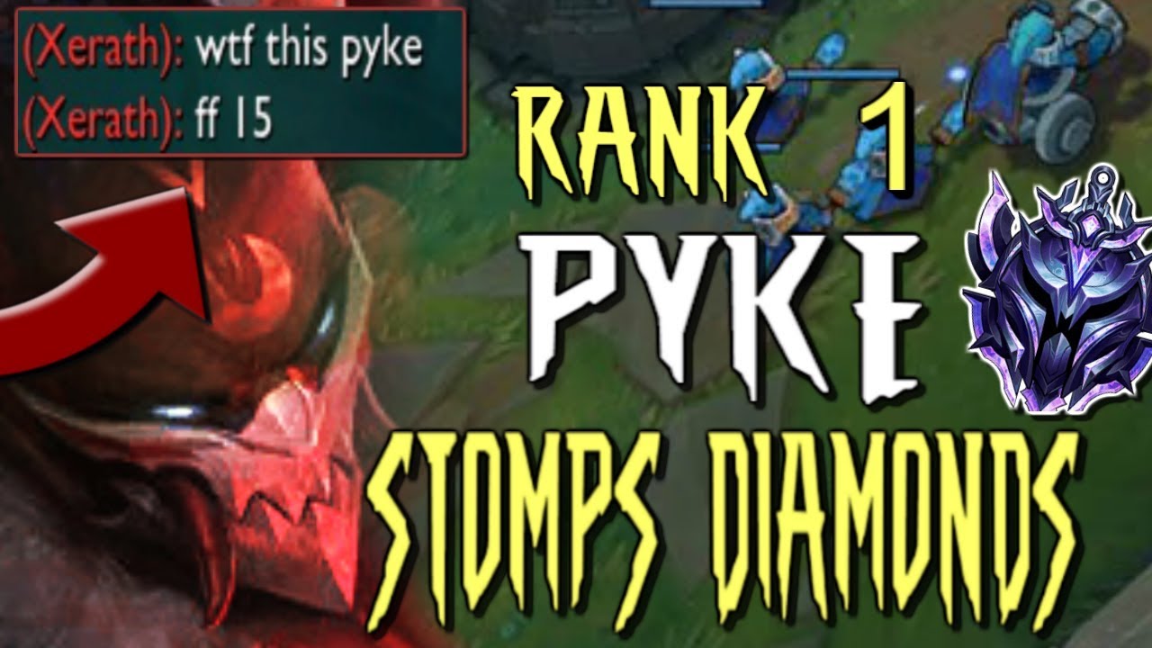 RANK 1 PYKE MID STOMPS ON DIAMONDS (FORCES 15 MINUTE SURRENDER ...