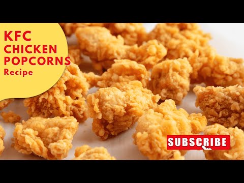 KFC STYLE POPCORN CHICKEN |  CRISPY CHICKEN POPCORN | Tasty Meals