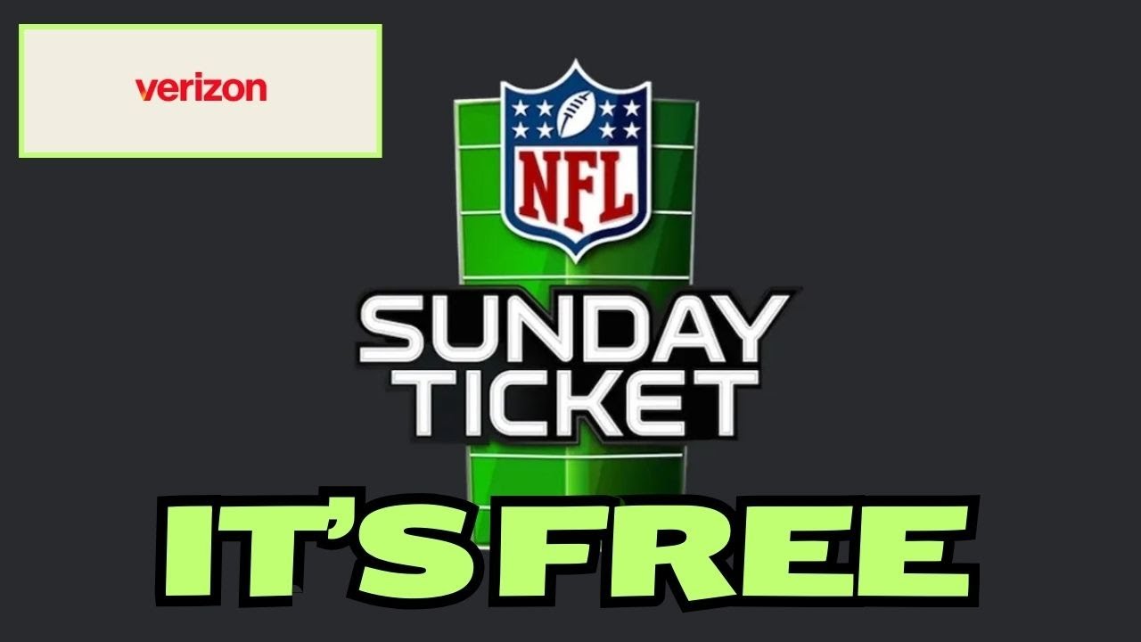 Verizon is offering FREE NFL Sunday ticket for 2024-2025! - YouTube