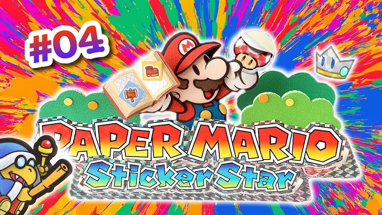 Paper Mario: Sticker Star | W1-3 Water's Edge Way - YouTube