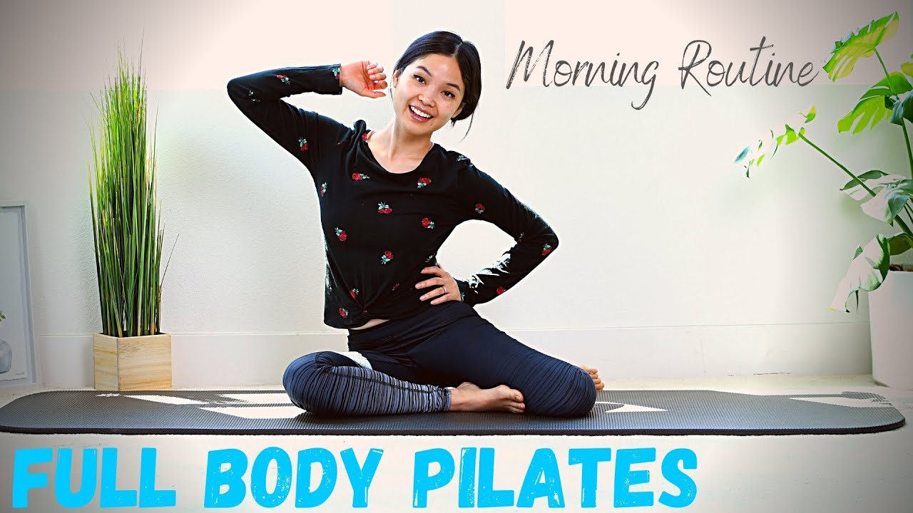 25 MIN FULL BODY PILATES MORNING ROUTINE | Low impact Home Workout ...