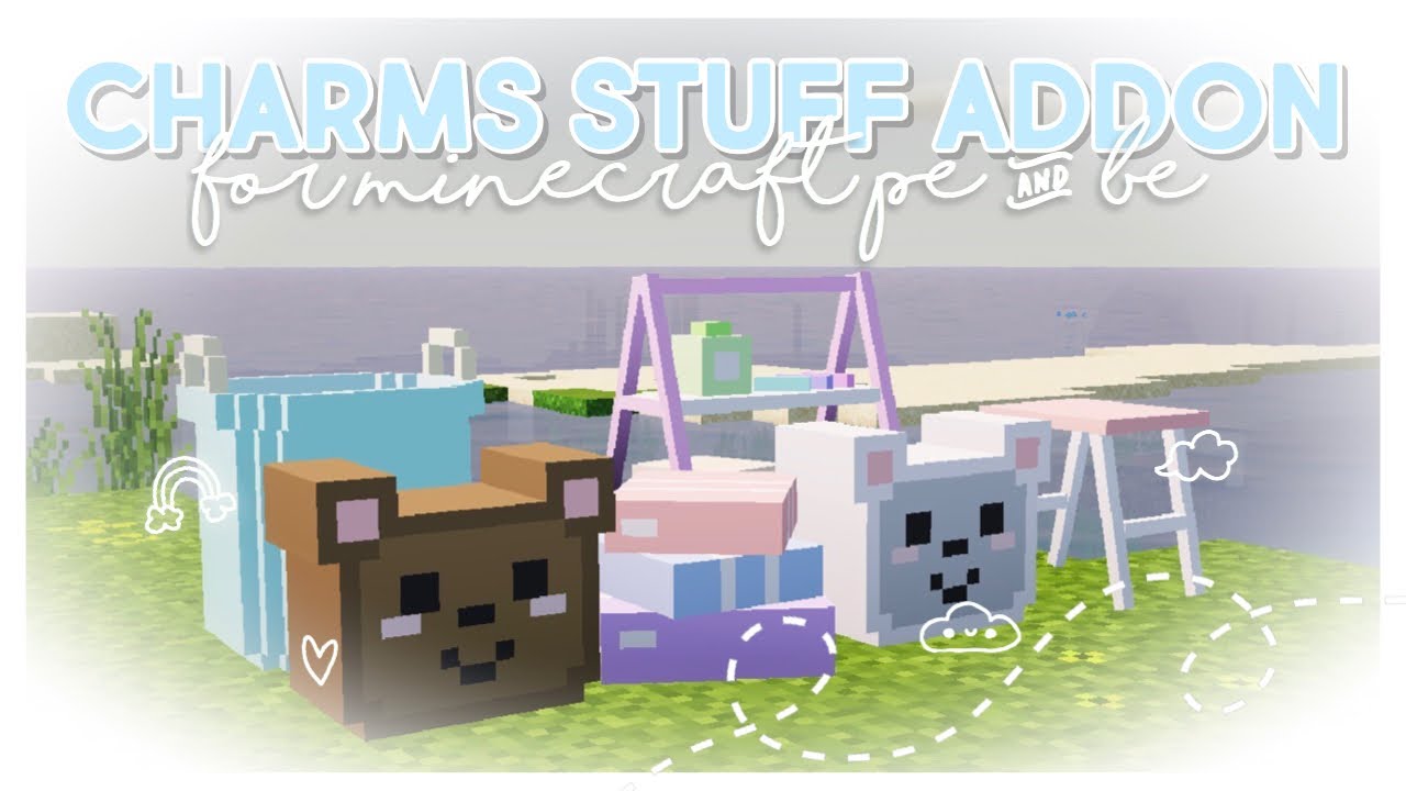 Over 40 New Decoration Items For Minecraft PE! 🧸💕☁️ [Best Pastel ...
