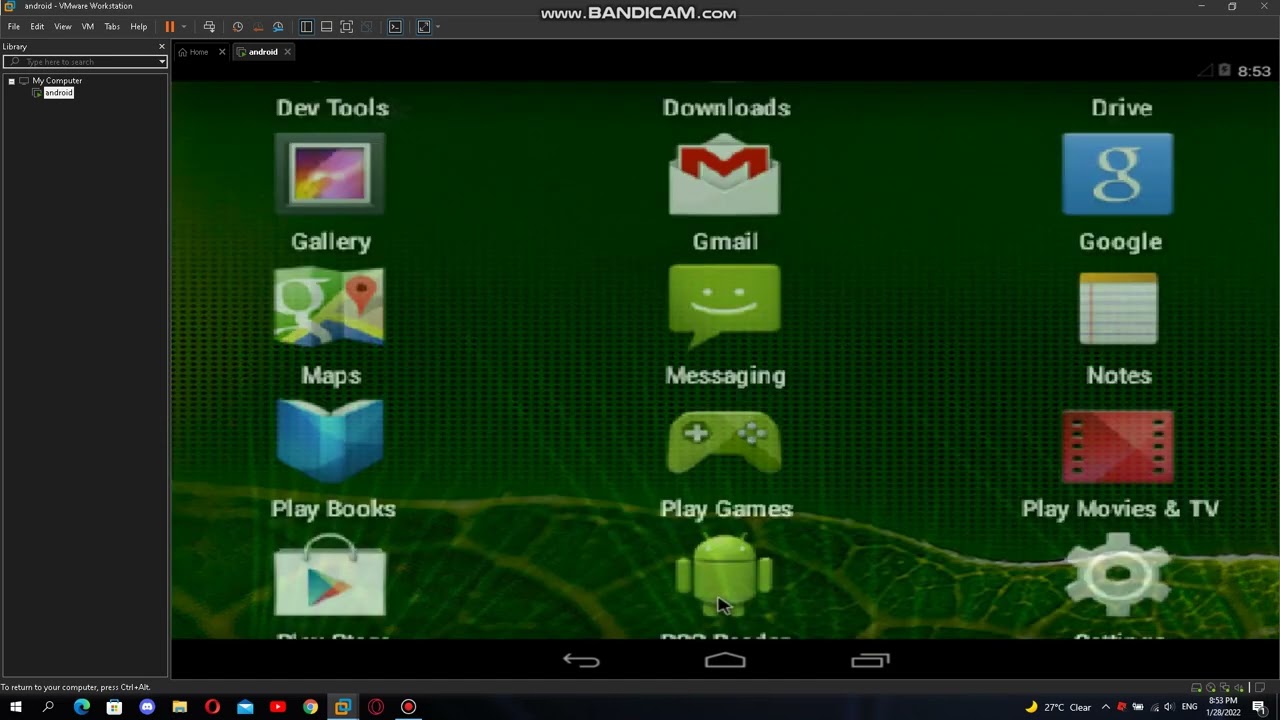 how to install android 4.4 kitkat in vmware - YouTube