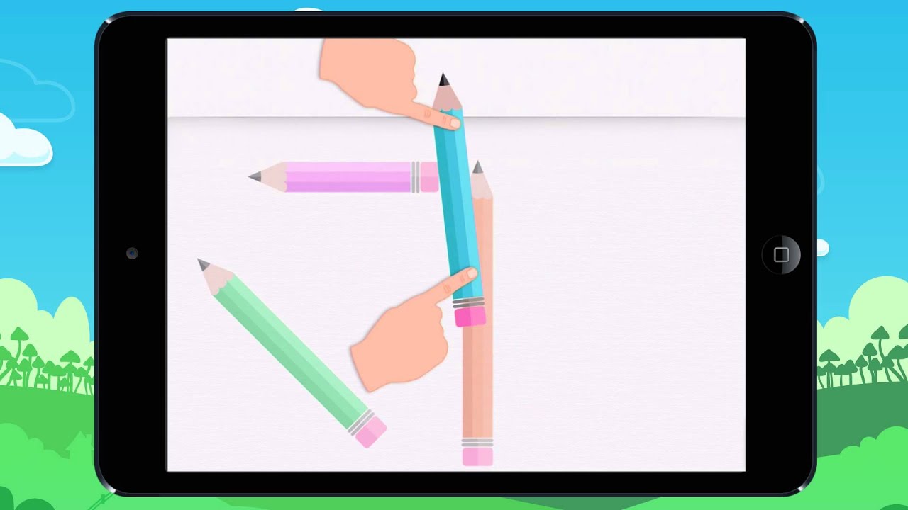 Learn to find two objects of the same length. Lesson - YouTube