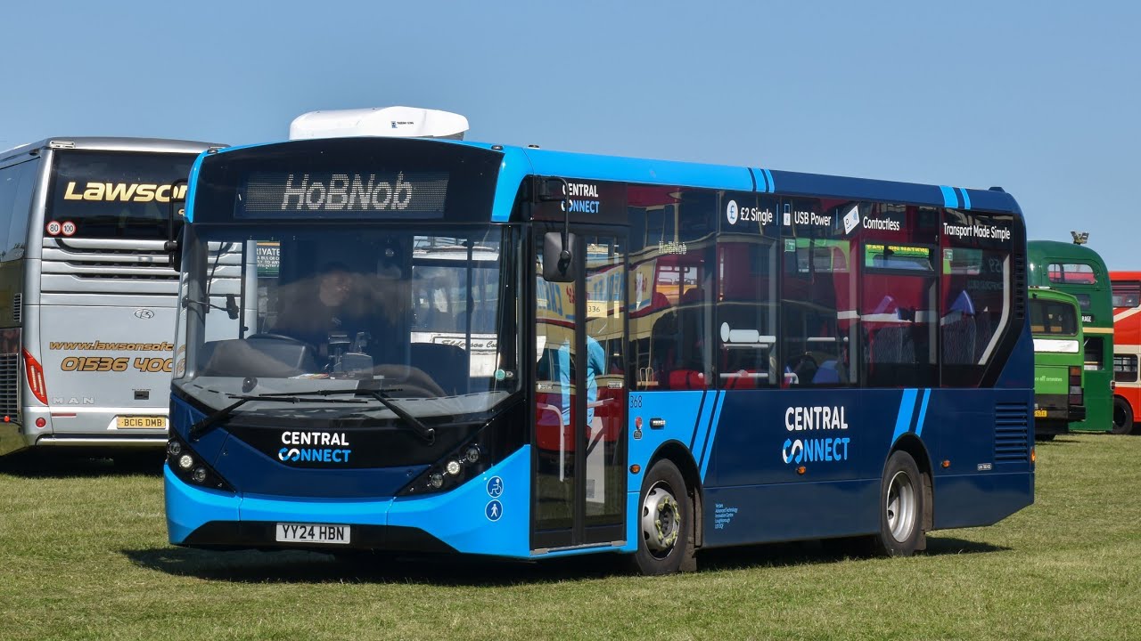 Central Connect Enviro200mmc YY24HBN - 368 heading to The Big Bus Show ...