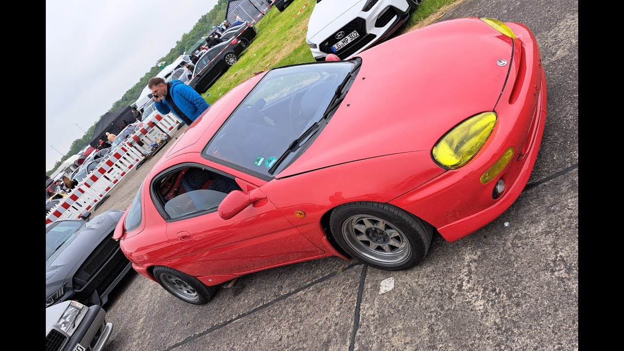 Loud Mazda MX3 v6 2.5 KLDE goes German Race Wars 2023 teil 2 race ...