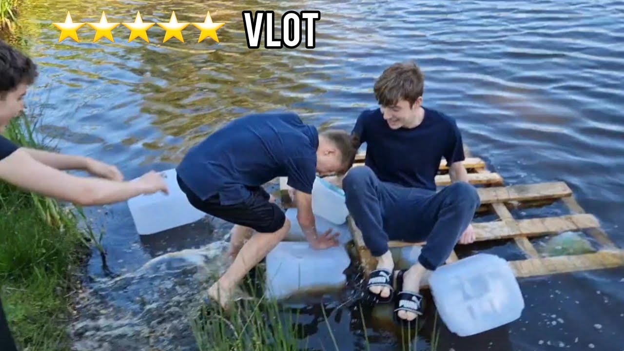 wij maken een VLOT (gaat fout) - YouTube