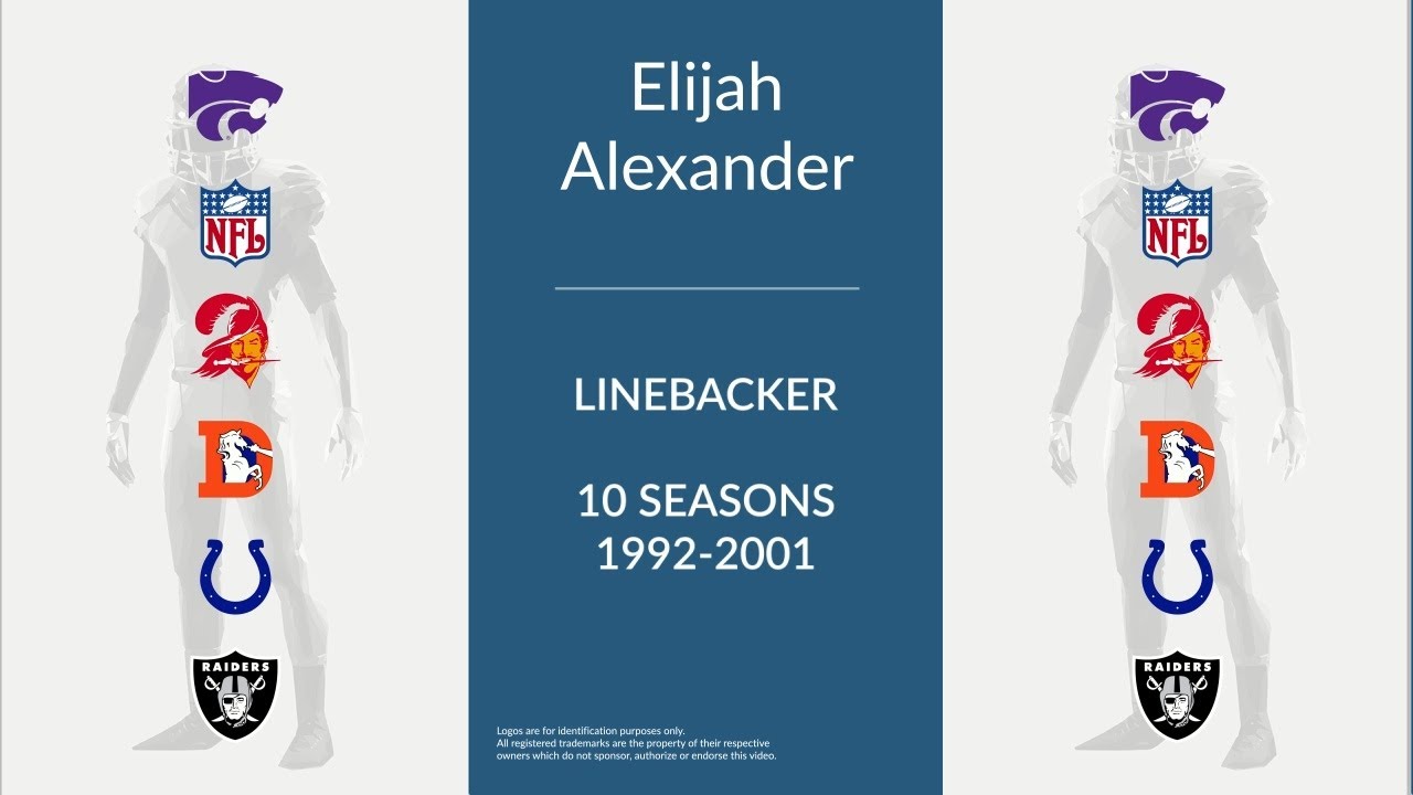 Elijah Alexander Nfl