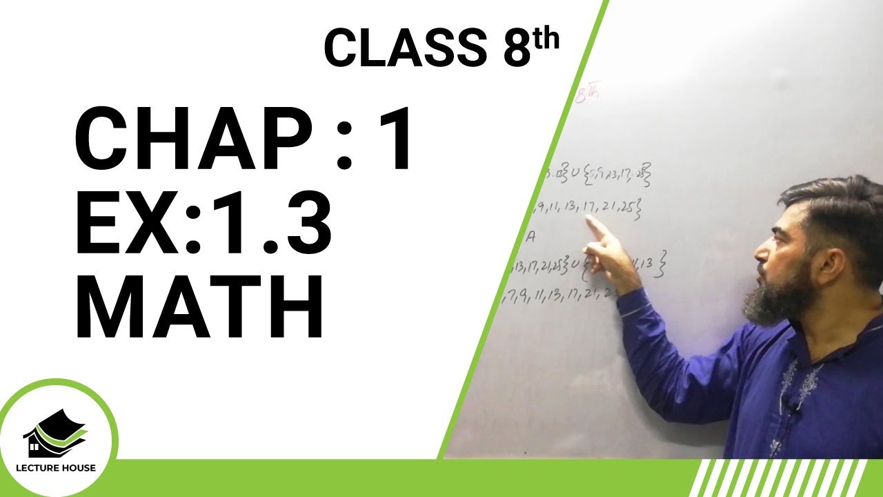8th Class Mathematics Science Chapter 1 Ex 1 3 3 YouTube 8th-class-mathematics-science-chapter-1-ex-1-3-3-youtube