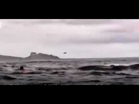 The moment kayaker is swallowed by a whale | whale attack - YouTube