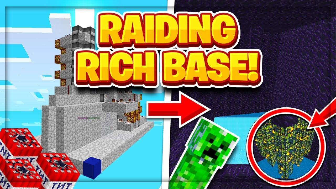 RAIDING RICH BASE!!! | Minecraft Factions | TheArchon | Onyx [9] - YouTube