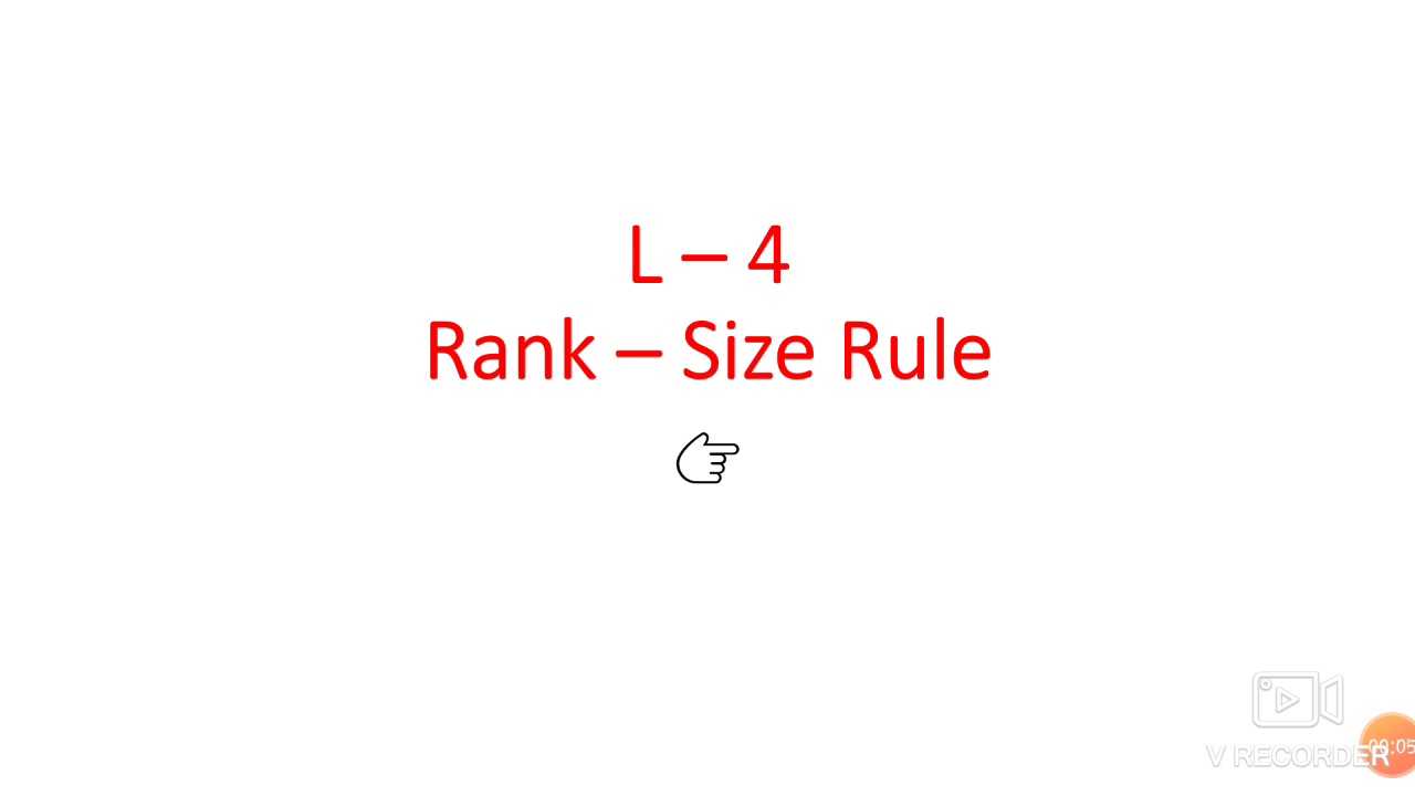 Rank size rule , it's use and problems - YouTube