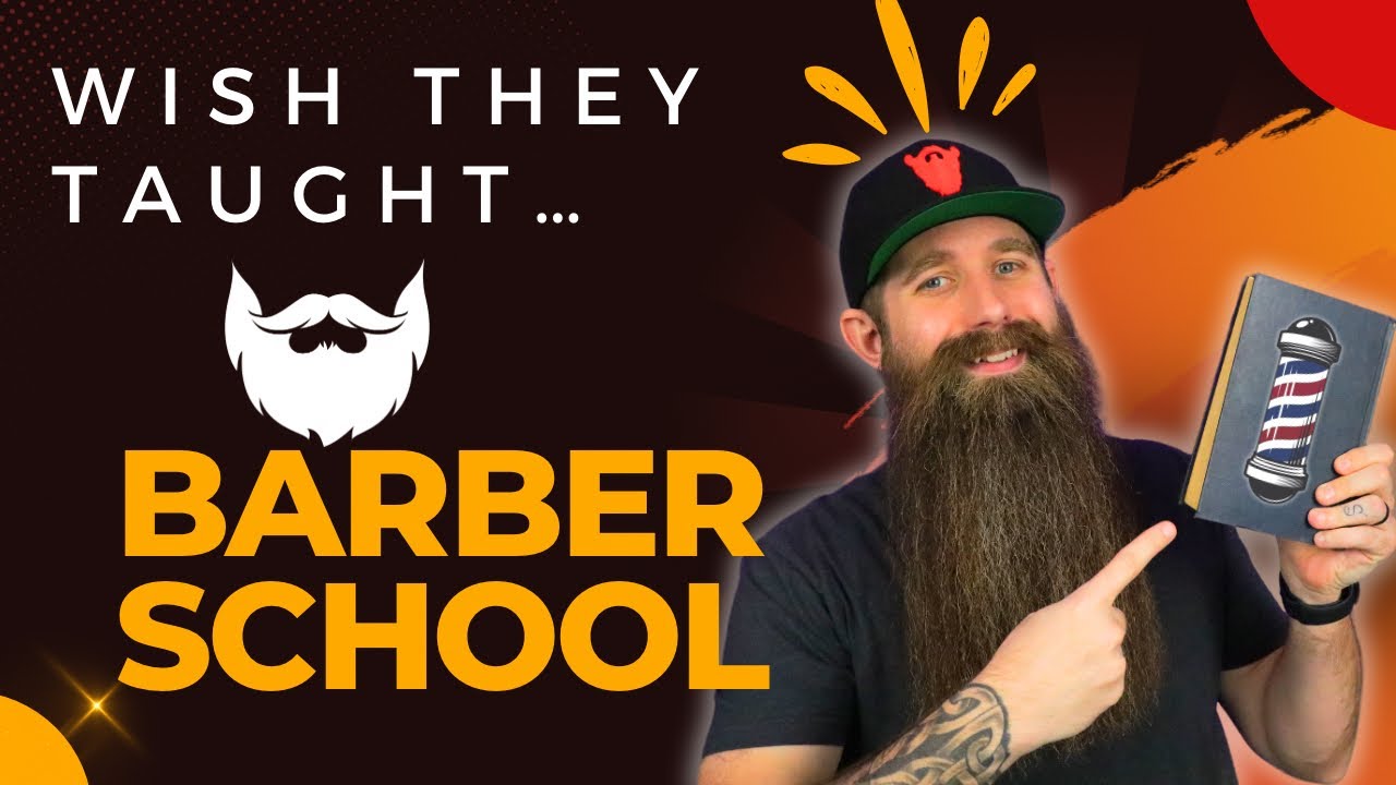 Barber Schools - What I Wish They Taught About BEARDS! - YouTube