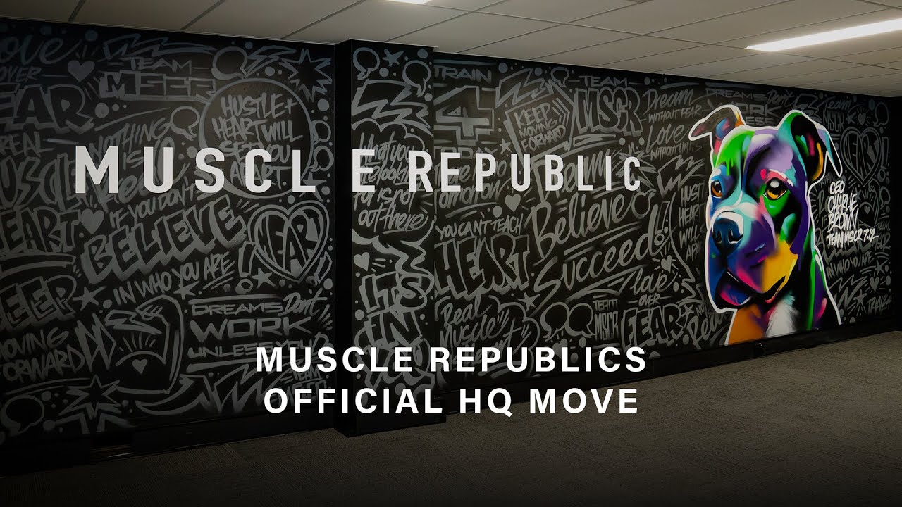 The BIG Move: Muscle Republic's New HQ Reveal! - YouTube