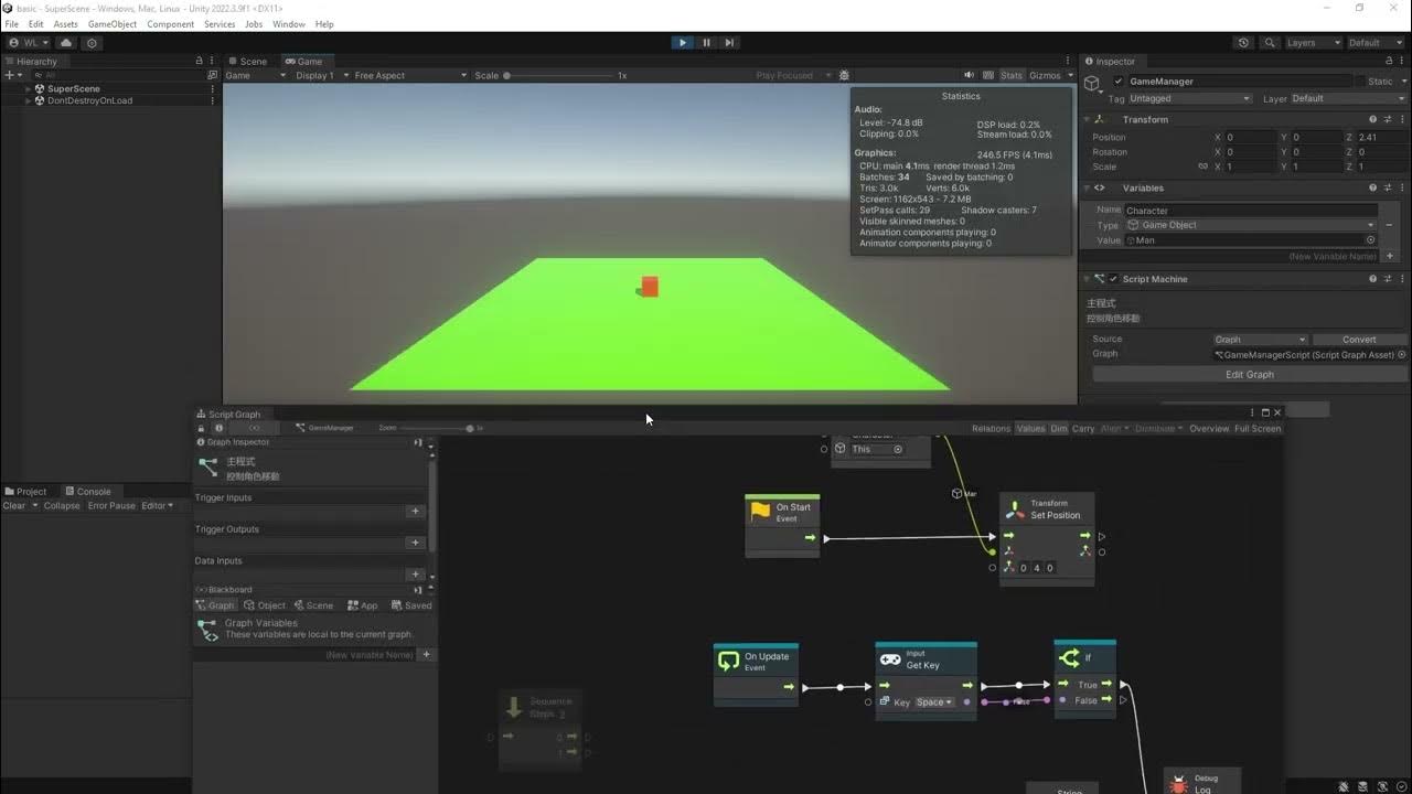 Unity Visual Scripting - Basic_Part2 - YouTube