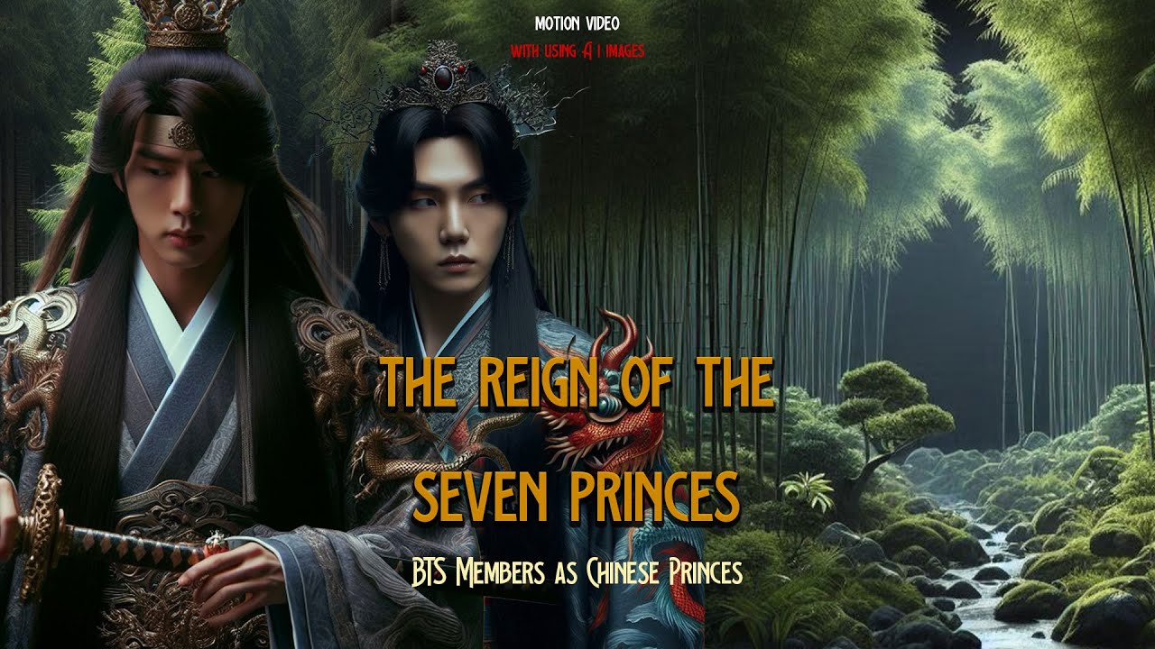 BTS Members as Chinese Princes | The Reign of the seven Prince - Motion ...