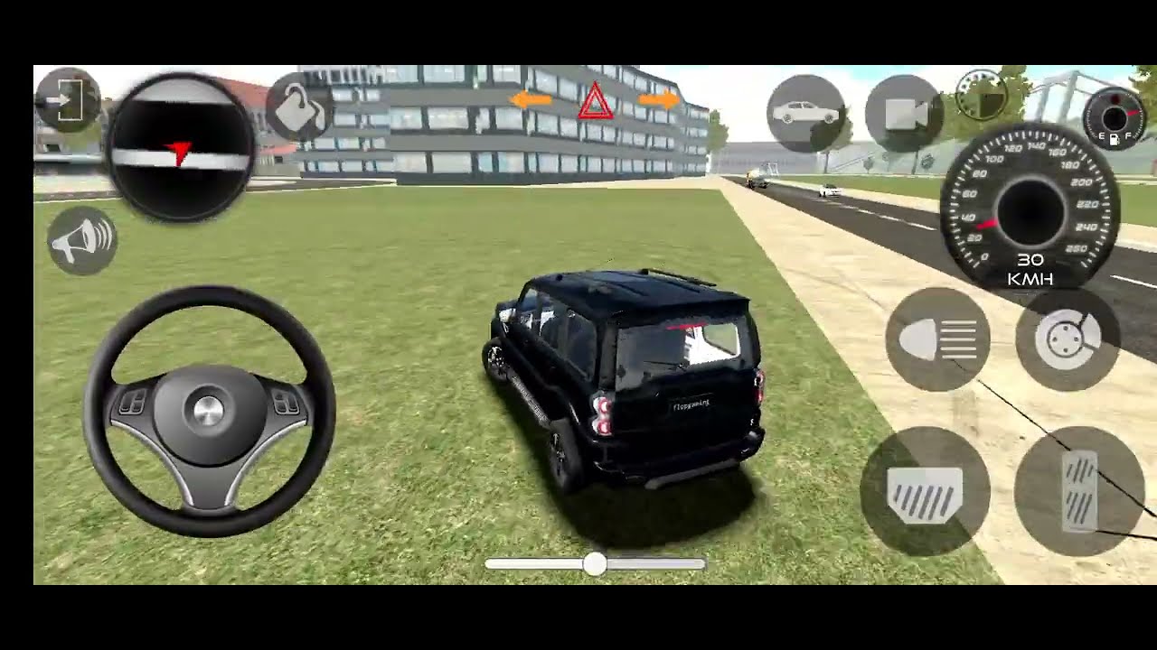 Scorpio car driving video Indian simulator game scorpio car video black ...