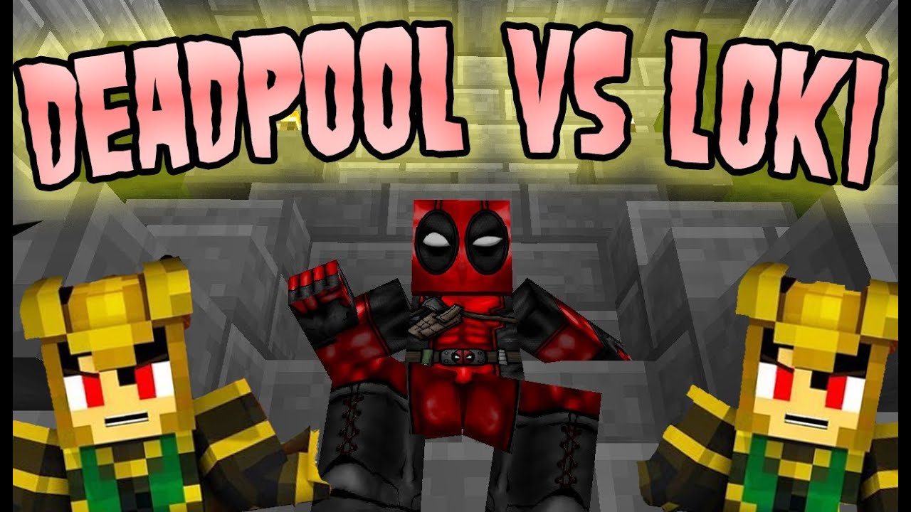 RETOS MINECRAFT | DEADPOOL VS LOKI | DEADPOOL EN MINECRAFT - YouTube