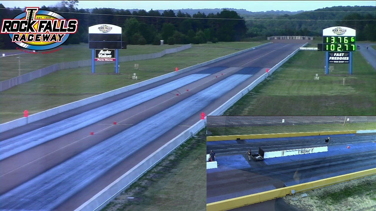 Rock Falls Raceway Wednesday Night Street Drags - YouTube