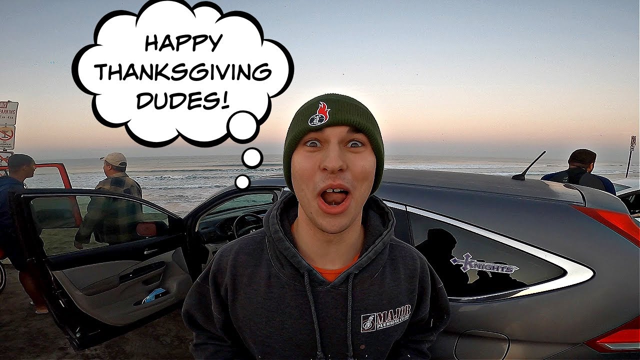 You Must Watch this Video | Thanksgiving surfing video | What are you ...