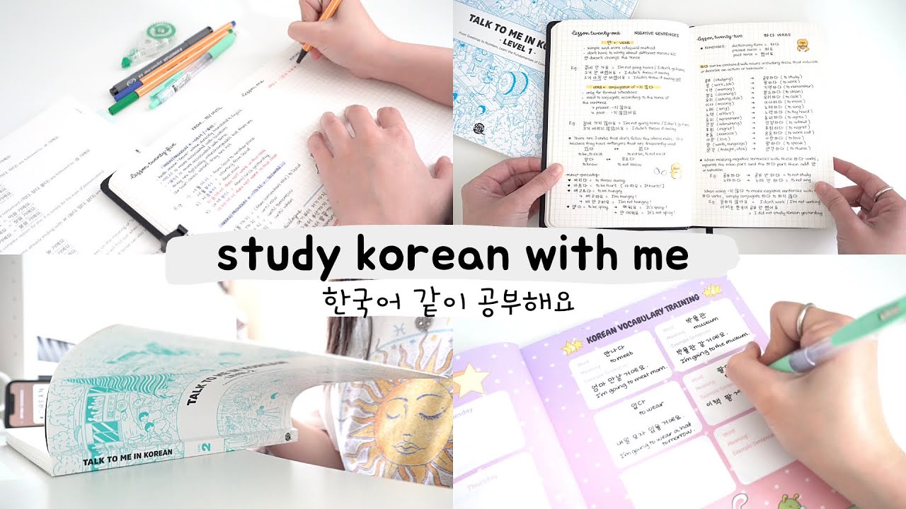 Korean Notes Flip Through Starting A New Book Study Vlogs Study Korean Notes Flip Through Starting A New Book Study Vlogs Study