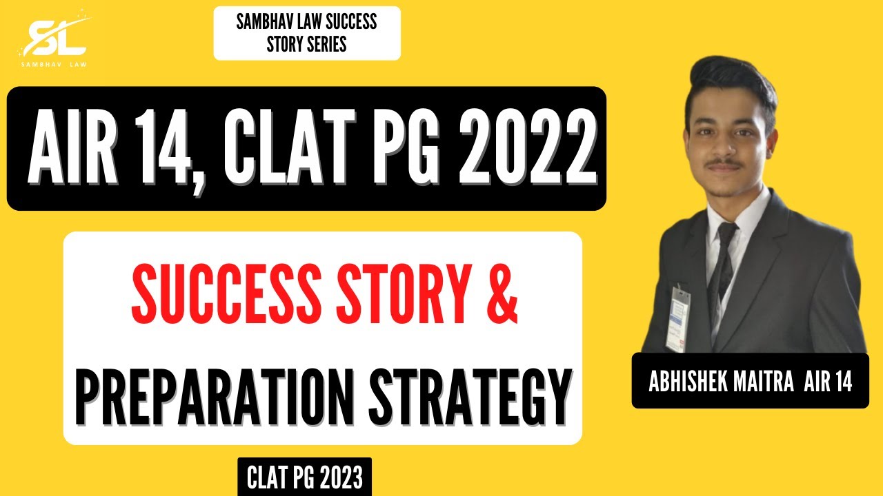 CLAT PG Topper Interview| Interview of AIR 14 CLAT PG 2022 | CLAT PG ...
