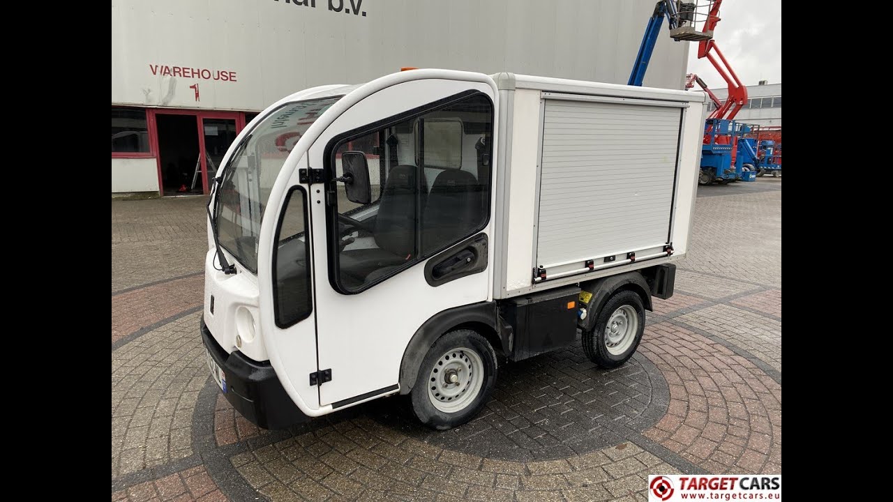 782779 GOUPIL G3 ELECTRIC G3S UTILITY VEHICLE UTV CLOSED BOX VAN 02-14 ...