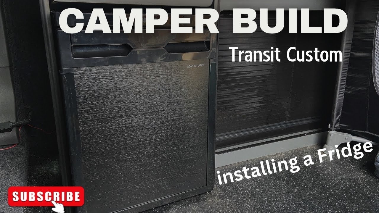 Fitting a Fridge - Camper Conversion - Ford Transit Custom - YouTube
