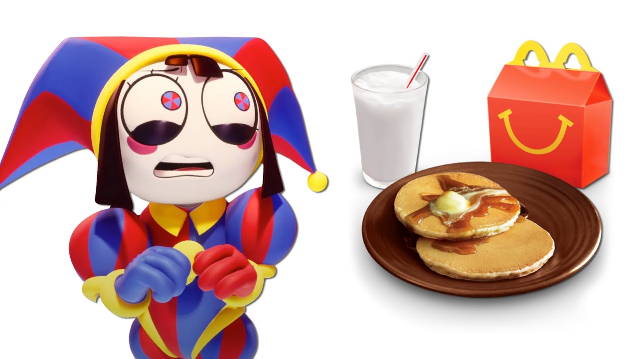 Amazing digital circus characters and what they eat for breakfast ...