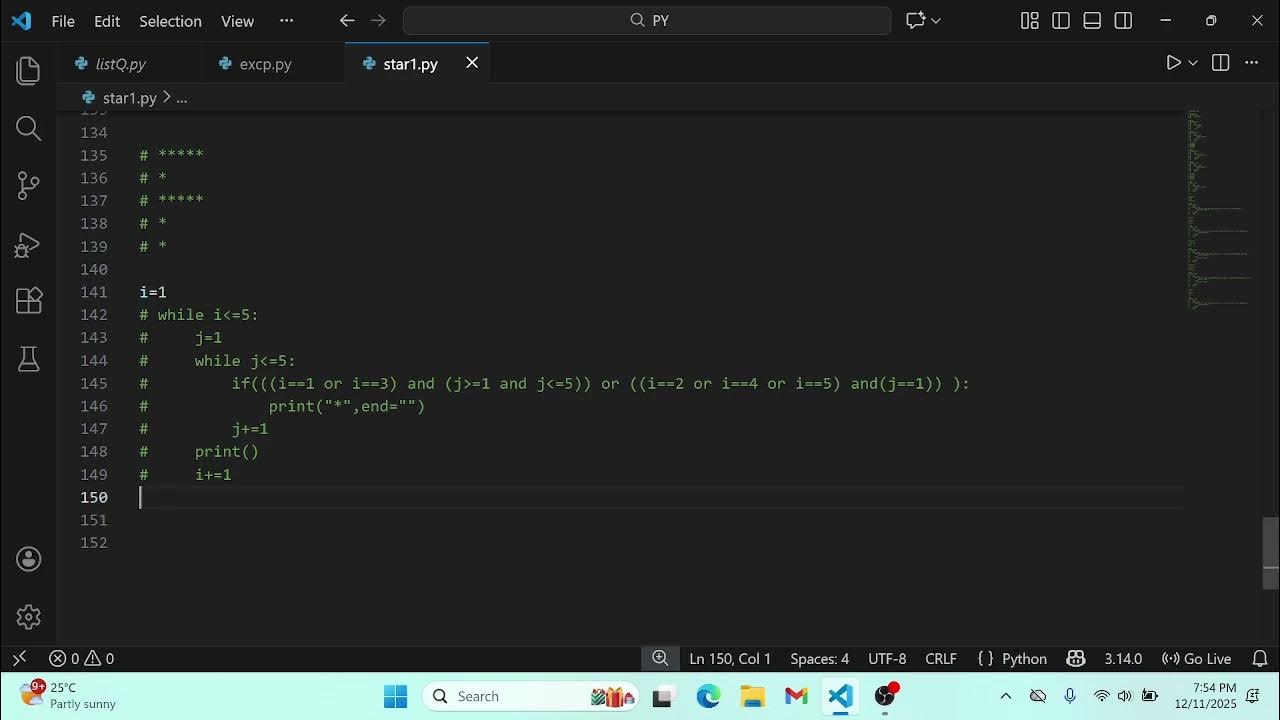 Star Pattern Part 2 - YouTube