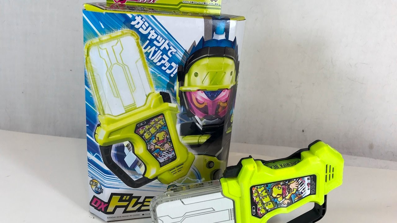 Kamen Rider Ex-Aid | DX Doremifa Beat Gashat Review - YouTube