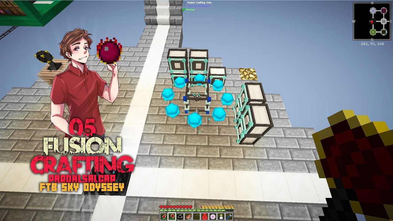 FTB Sky Odyssey 05 - Fusion crafting - Minecraft - YouTube