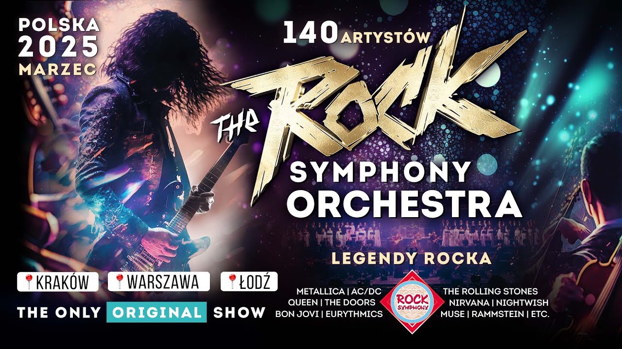 The Rock Symphony Orchestra | Tour 2025 | Poland - YouTube