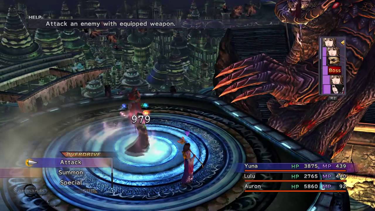 Final Fantasy X Remastered Final Boss-Braska's Final Aeon - YouTube