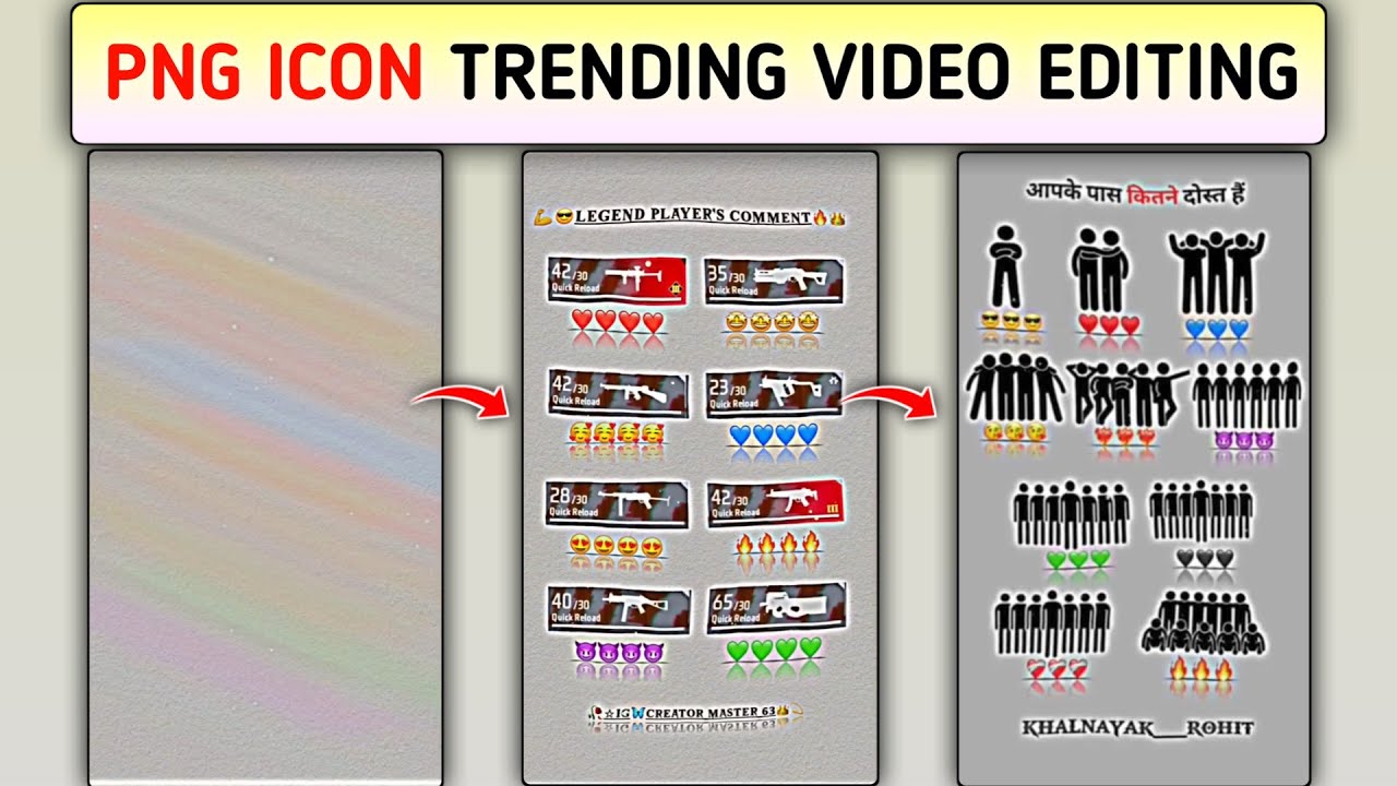 Trending HDR Glow Png Icon Video Editing | Viral Png Icon Video Editing ...