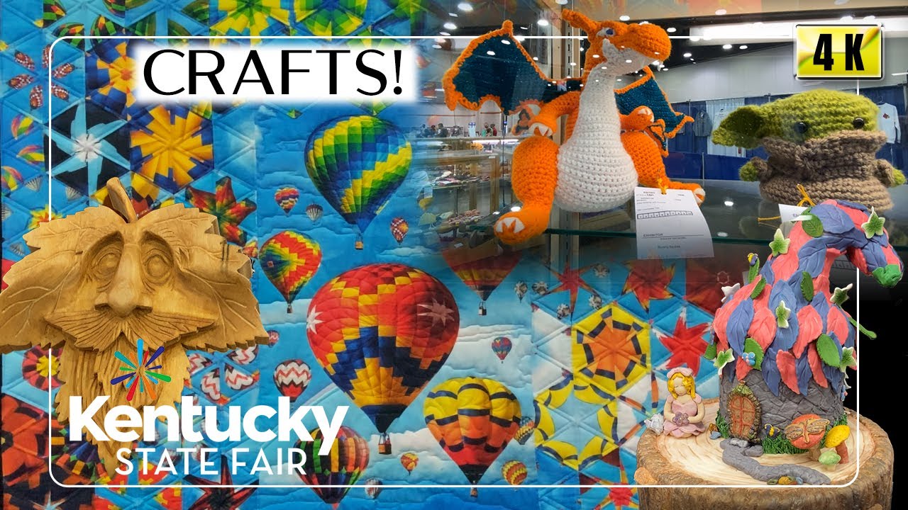 2022 Kentucky State Fair | Cake Decorating & Crafts! | Quilts, Crochet ...