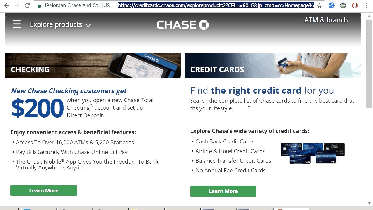 HOW TO ENROLL IN Chase Bank by CC - YouTube