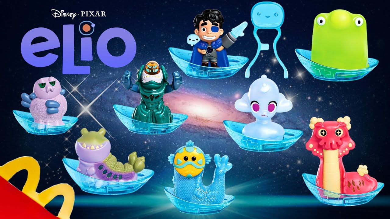ELIO DISNEY PIXAR McDonald's McLanche Feliz Fevereiro 2024 - YouTube