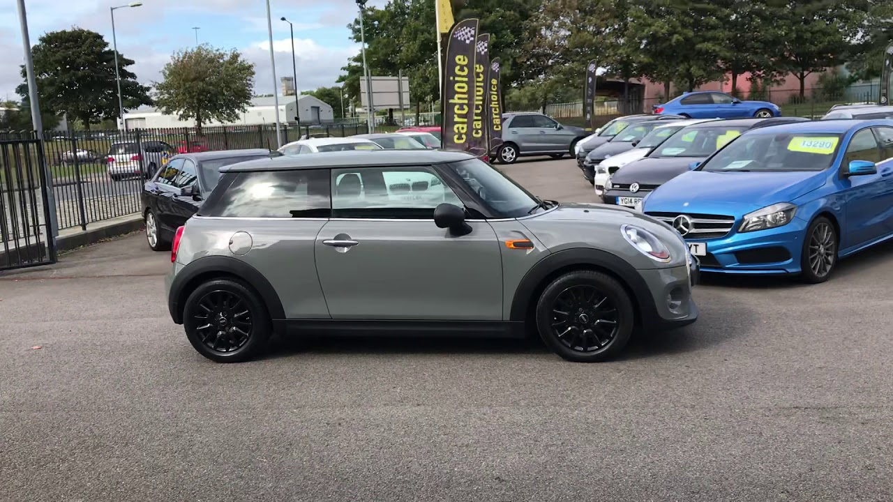 2015 MINI Hatch 1.5 One D (s/s) 3dr moonwalk grey - YouTube