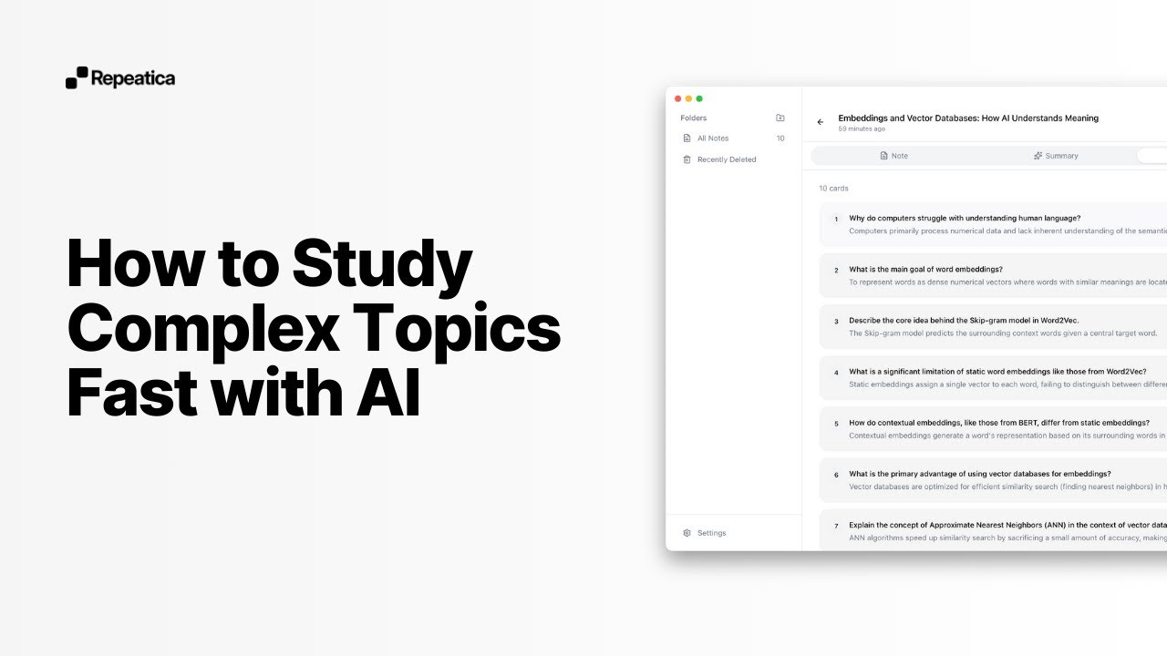How to Study Complex Topics Fast with AI - YouTube