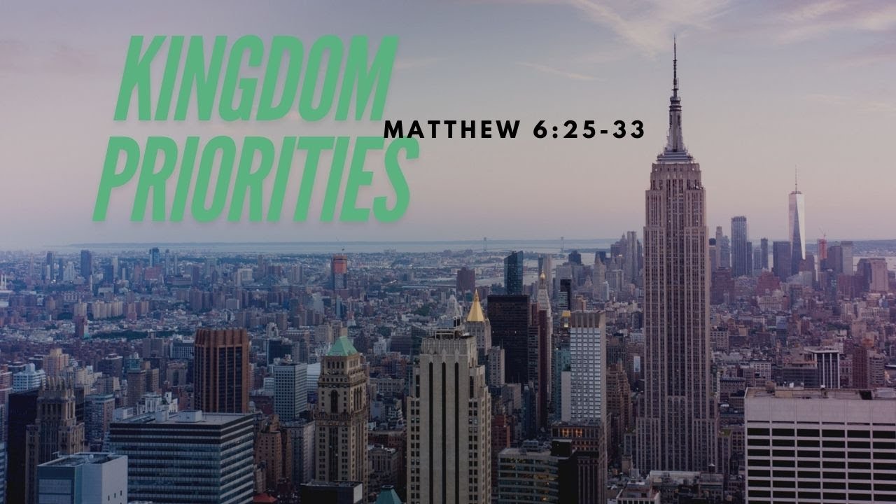 Kingdom Priorities - YouTube