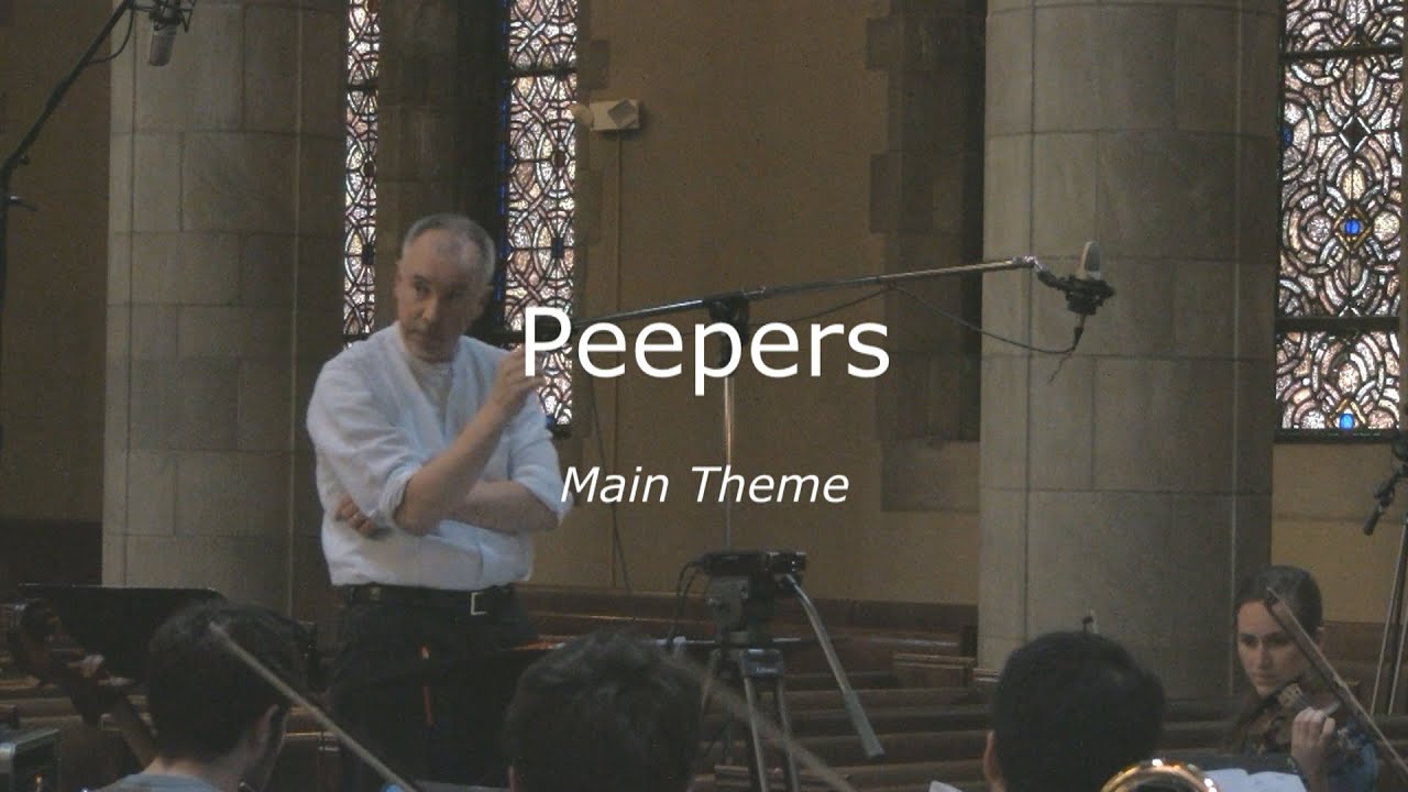 Tim Keyes - PEEPERS film soundtrack recording session Part 1 - YouTube