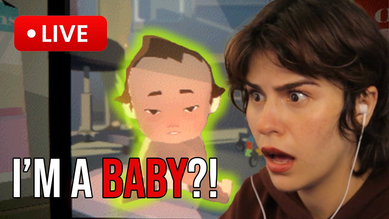 WE ARE PLAYING A GAME AS A LITERAL BABY !game - YouTube