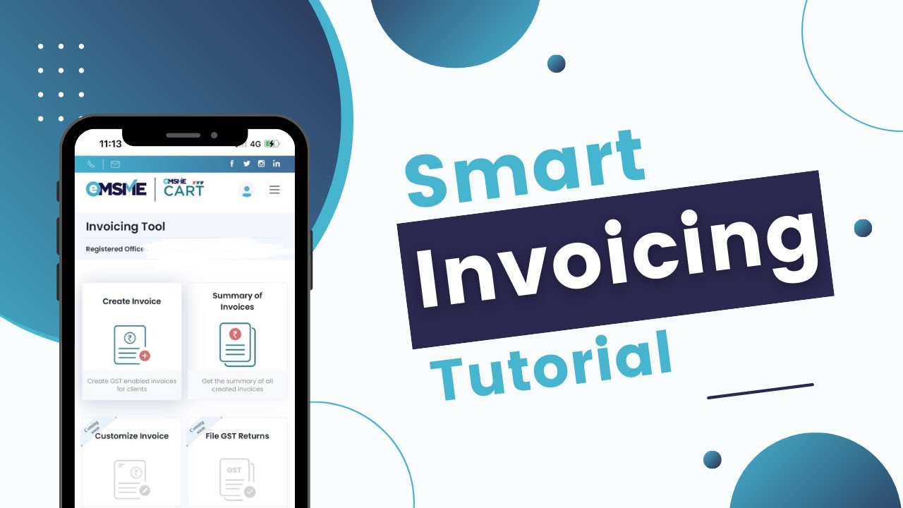 Smart Invoicing Tutorial - YouTube