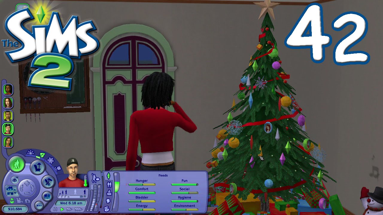 The Sims 2 Part 42 - Making Christmas - YouTube