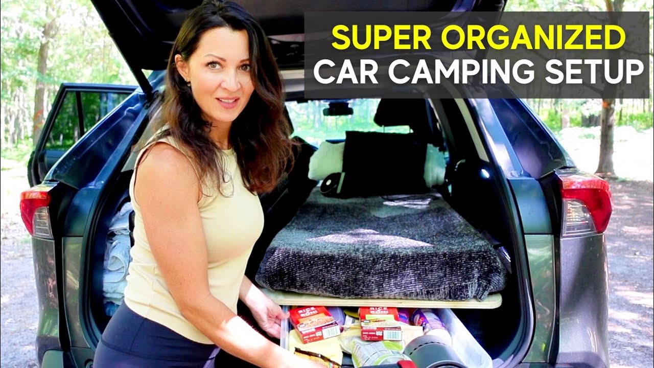 Full Car Camping & Living Setup, RAV4 Tour | Ep 09 - YouTube