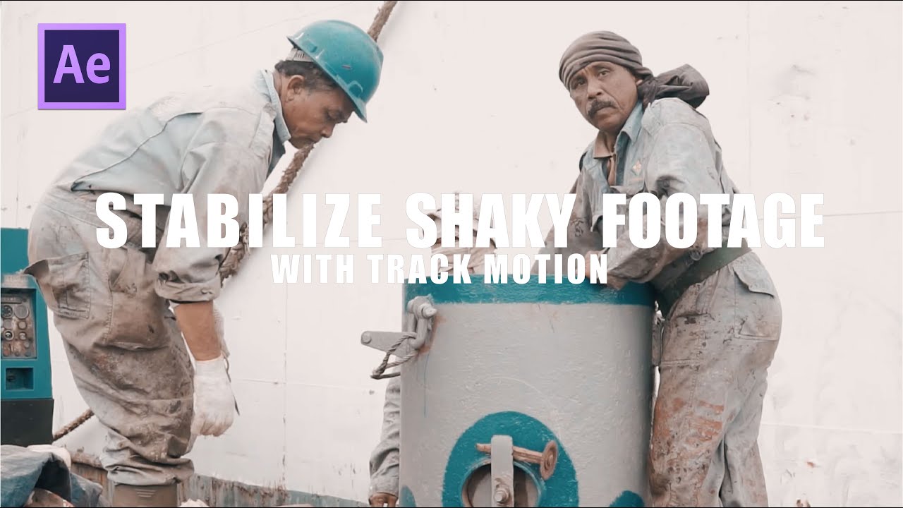 Menstabilkan Footage Dengan Track Motion(Bukan Warp Stabilizer)| After Effects Tutorial - YouTube