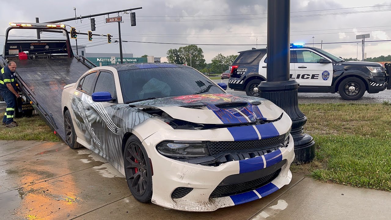 RAPPERS FINALLY WRECKED MY HELLCAT? *ITS OVER* - YouTube